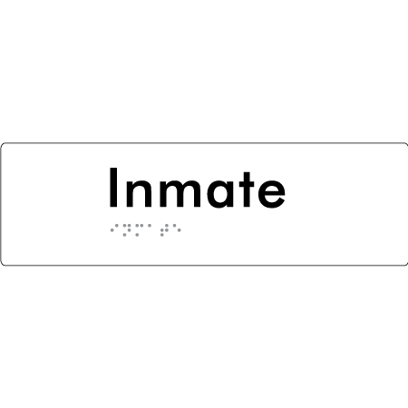 Inmate – Braille Tactile Signs Aust.