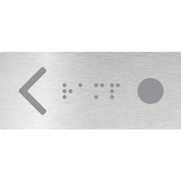 Braille Tactile Signs Aust. - Handrail Braille Buttons - Braille ...