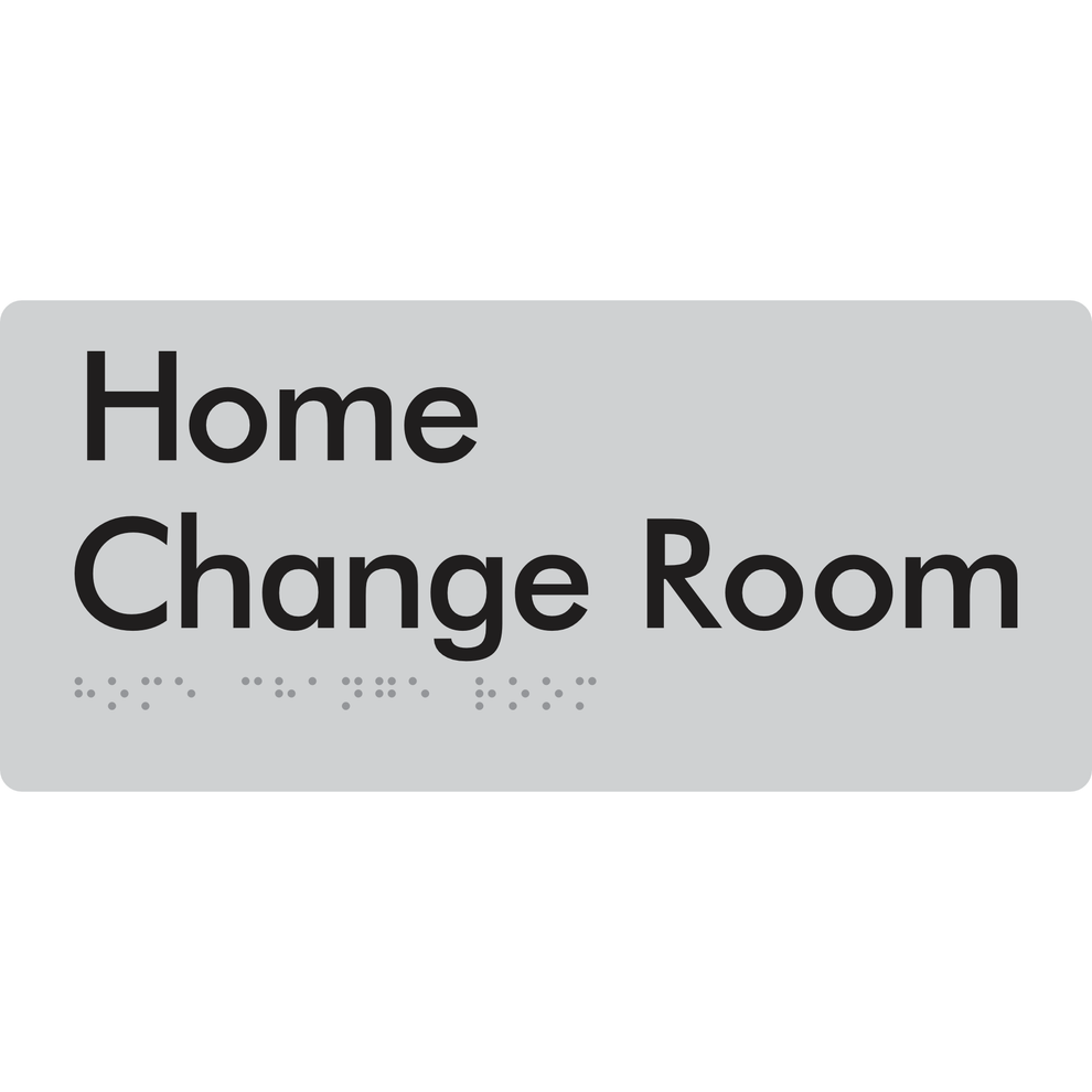 Home Change Room – Braille Tactile Signs Aust.