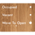 Occupied _ Vacant _ Wave to Open Switch Plate – Braille Tactile Signs Aust.
