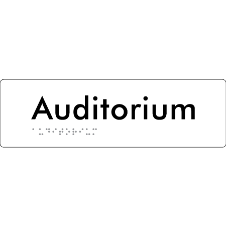 Auditorium – Braille Tactile Signs Aust.