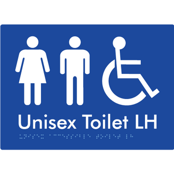 Braille Tactile Signs Aust. - Unisex Braille Tactile Signs