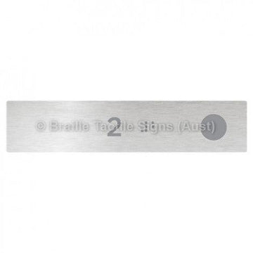 Braille Tactile Signs Aust. - Handrail Braille Buttons - Braille ...